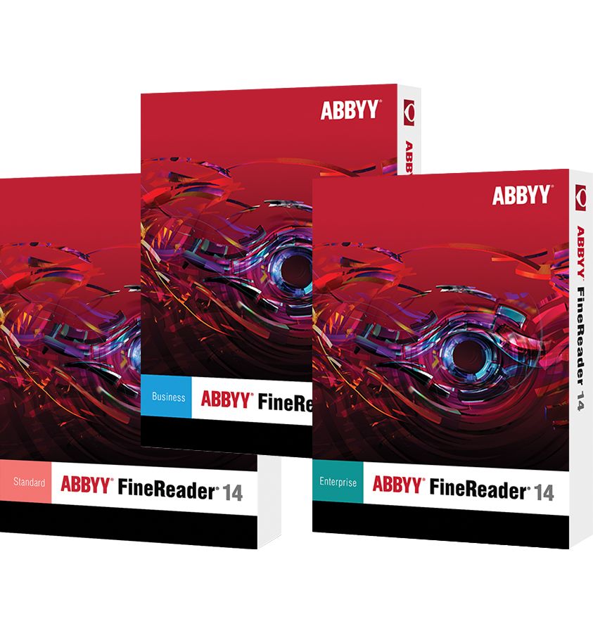 ABBYY FineReader 14 Standard на 1 год [AF14-1S4W01-102] (электронный ...